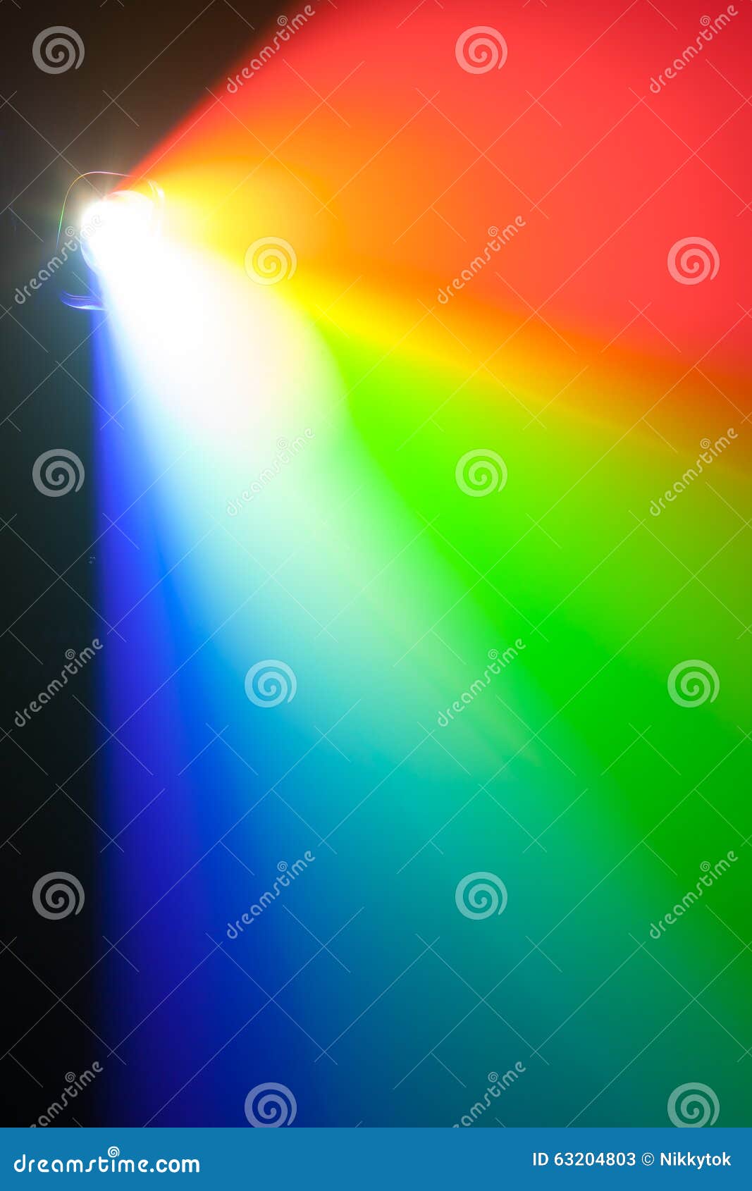Rgb Spectrum Light of Projector Stock Image - Image of spectrum ...