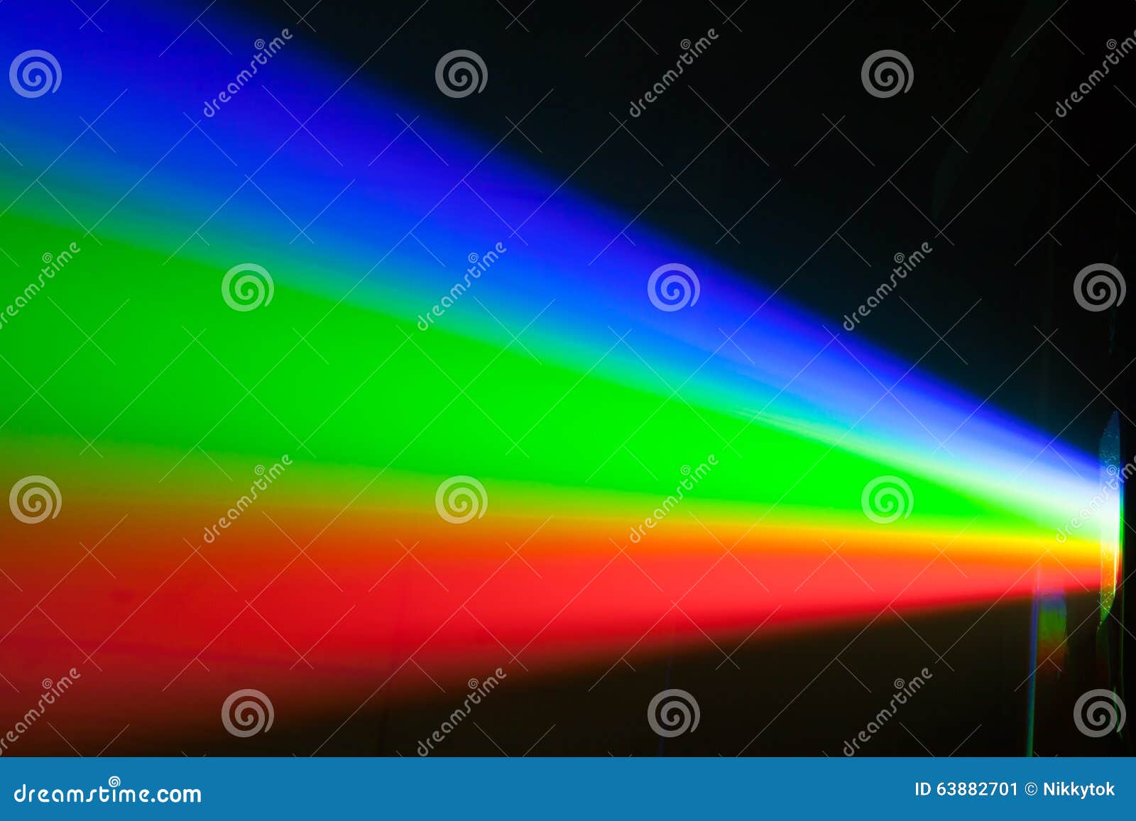 Rgb Spectrum Light of Projector Stock Image - Image of rainbow, space ...