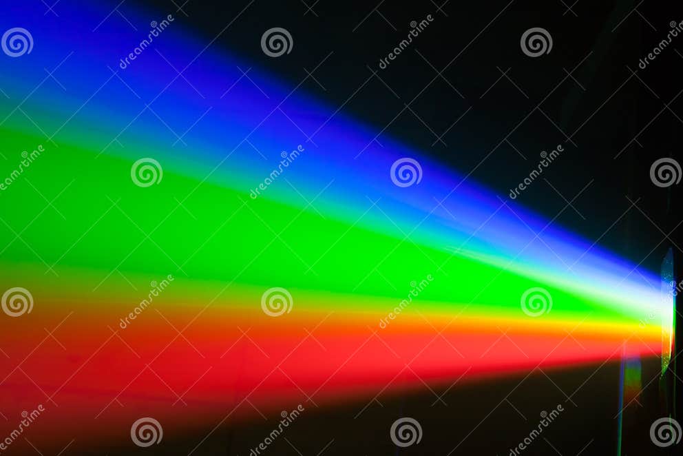 Rgb Spectrum Light of Projector Stock Image - Image of rainbow, space ...