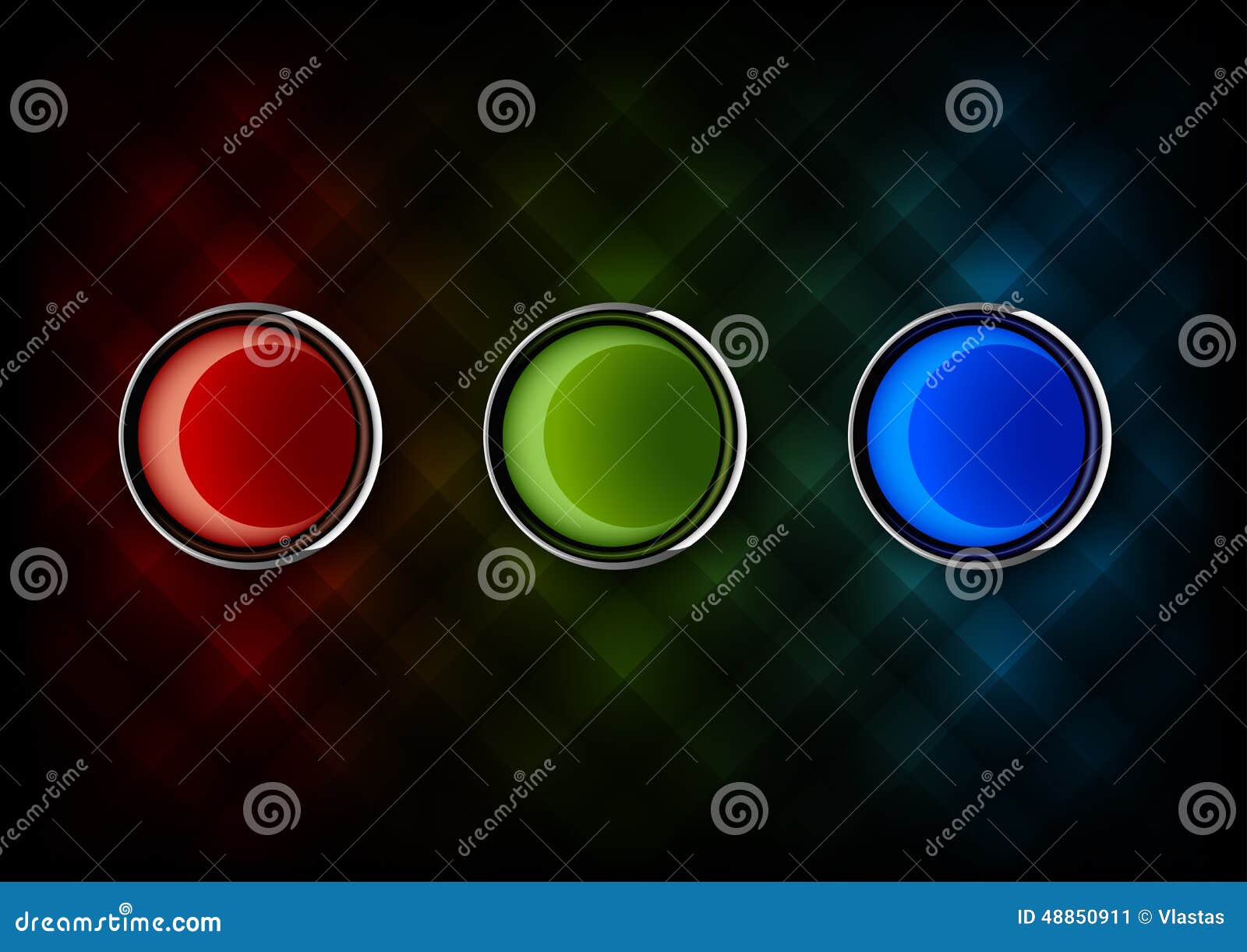 RGB stock vector. Illustration of blank, icon, badge - 48850911