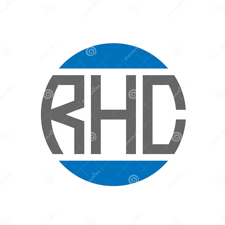 RHC Letter Logo Design on White Background. RHC Creative Initials ...