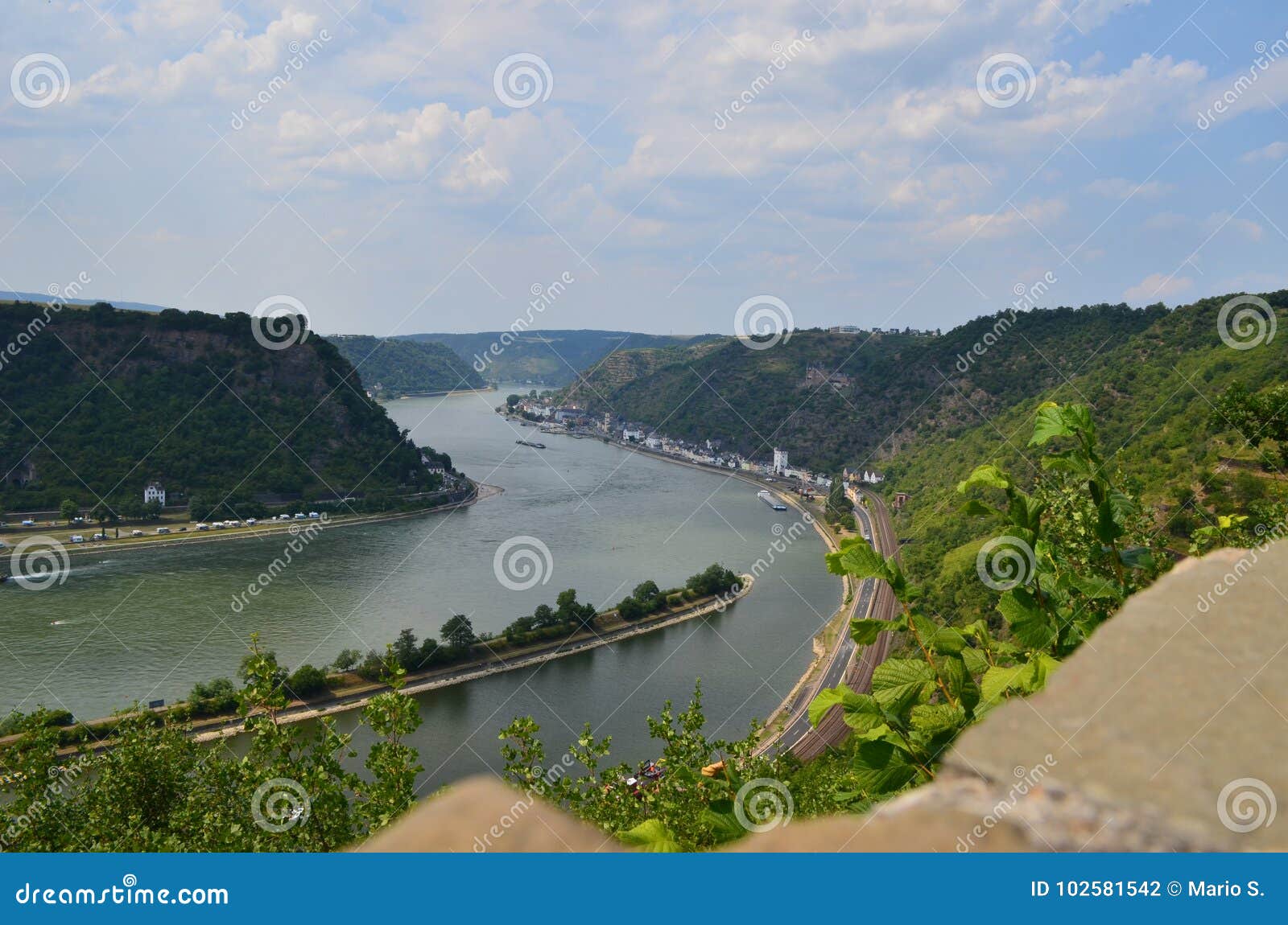 Rhein Germany stock photo. Image of nature, germany - 102581542