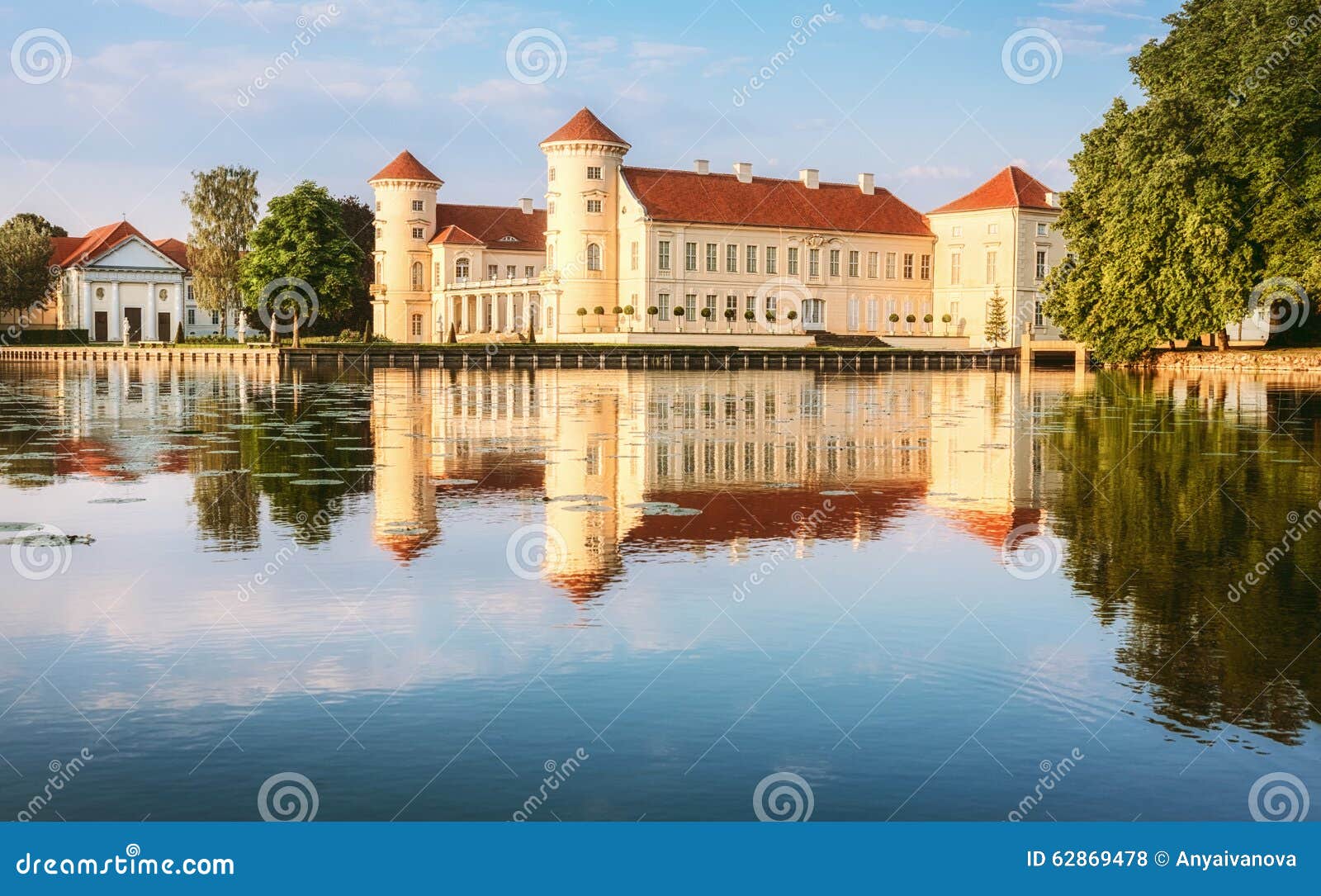 Rheinsberg Castle in Ostprignitz-Ruppin, Germany Stock Photo - Image of ...
