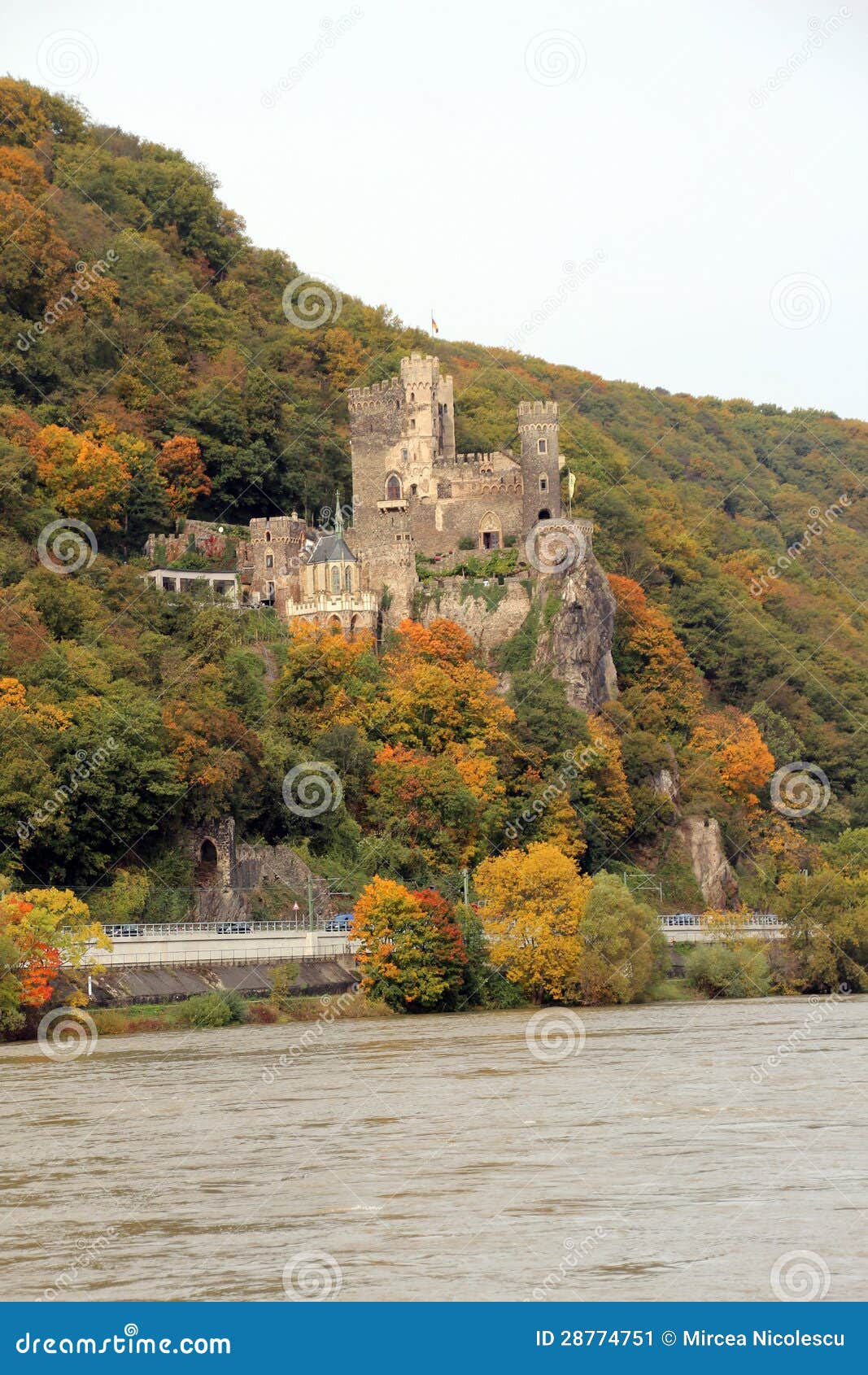 Rheinstein Castle stock image. Image of heritage, romantic - 28774751