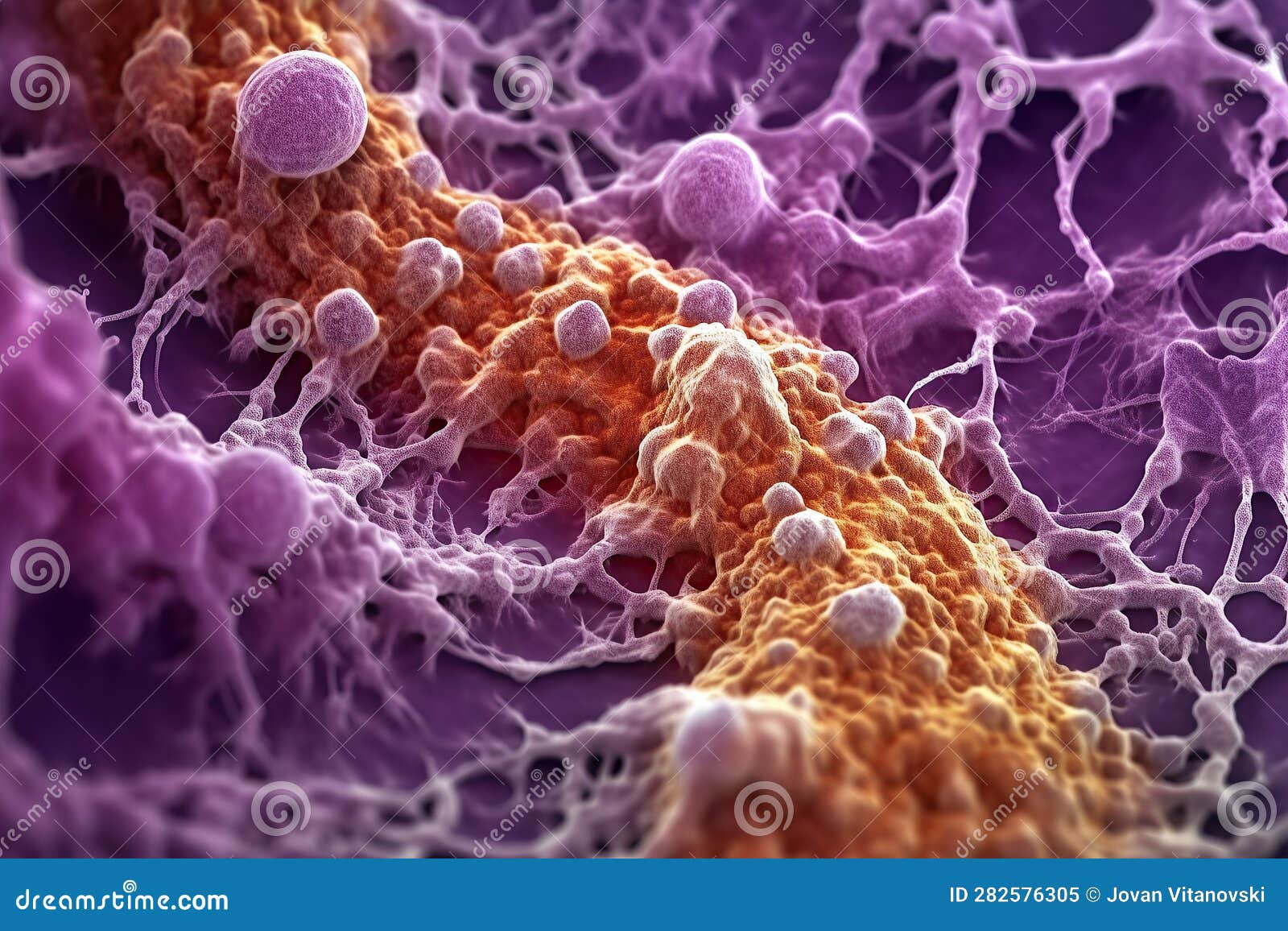 Rheumatoid Arthritis Under Microscope View Generative AI Stock ...