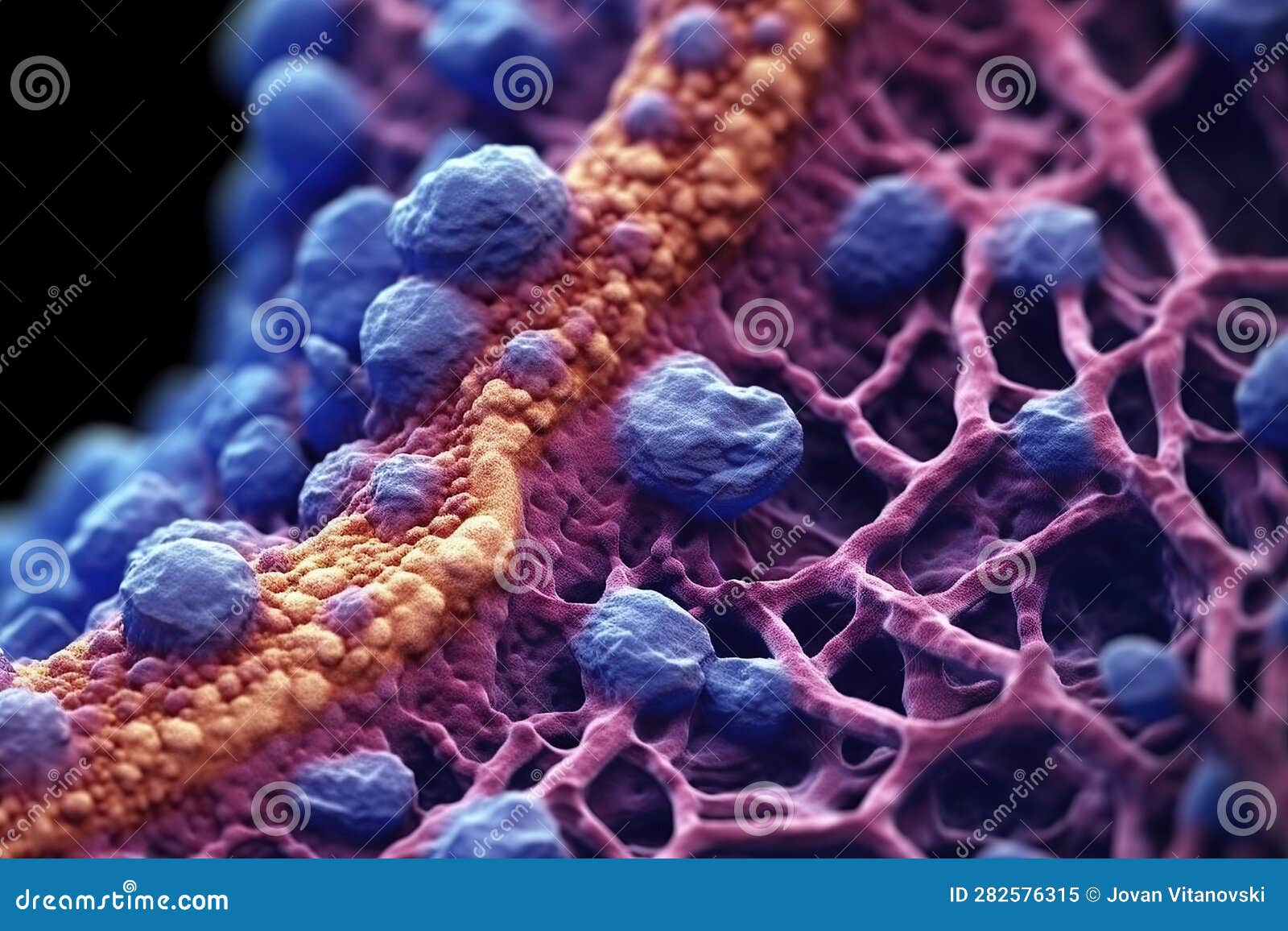 Rheumatoid Arthritis Under Microscope View Generative AI Stock ...