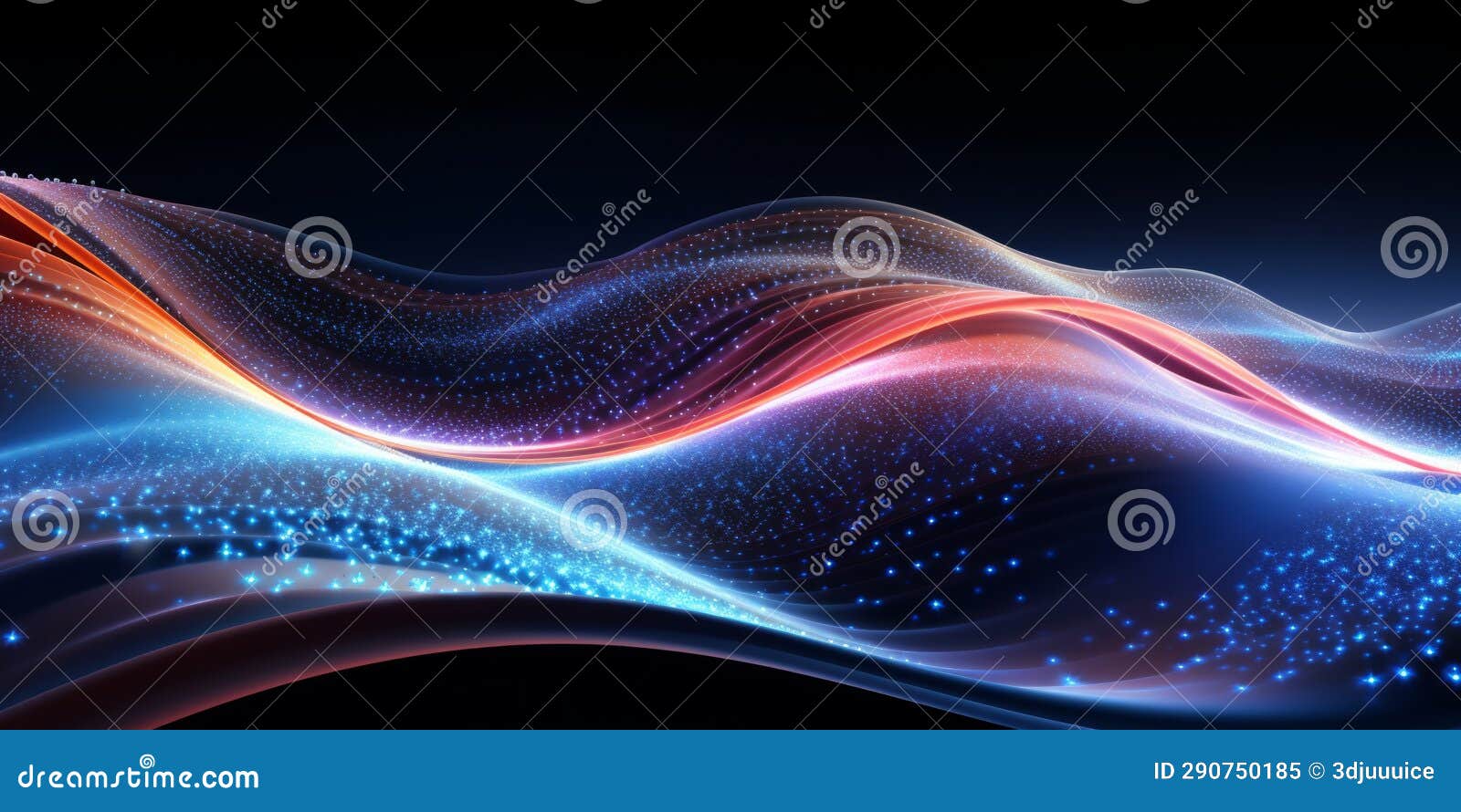 Rhinestones Creative Abstract Wavy Texture. Stock Illustration ...