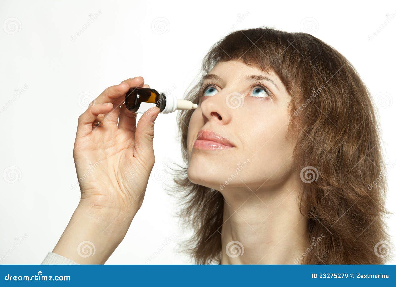 A rhinitis medicine stock image. Image of blue, healthy - 23275279