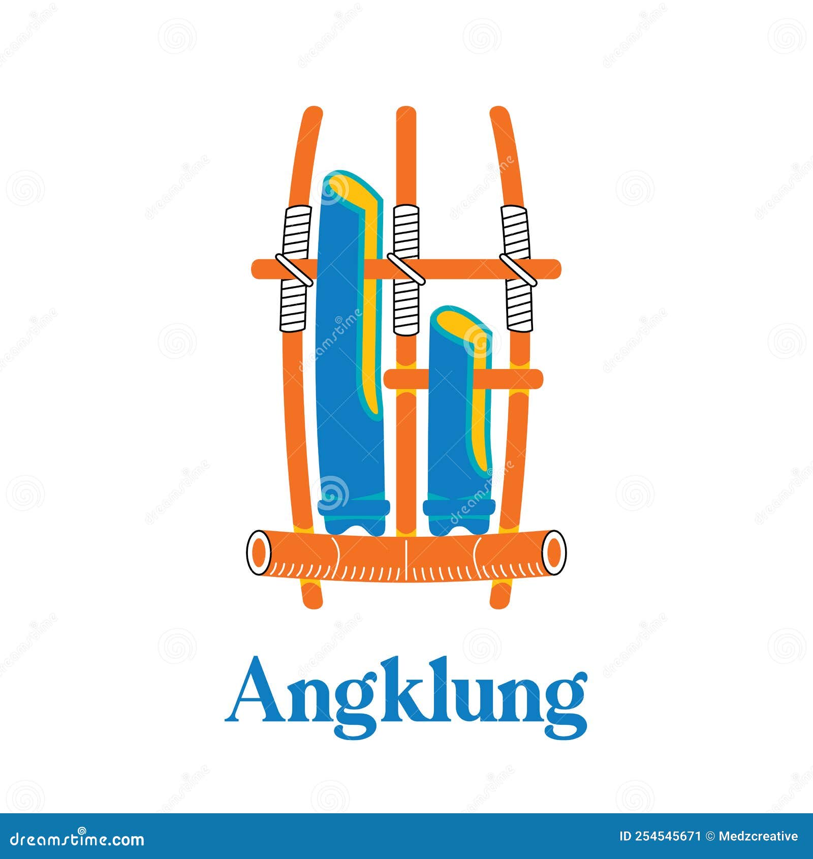 Symbol Of Tifa Drum Vector Illustration | CartoonDealer.com #268716792