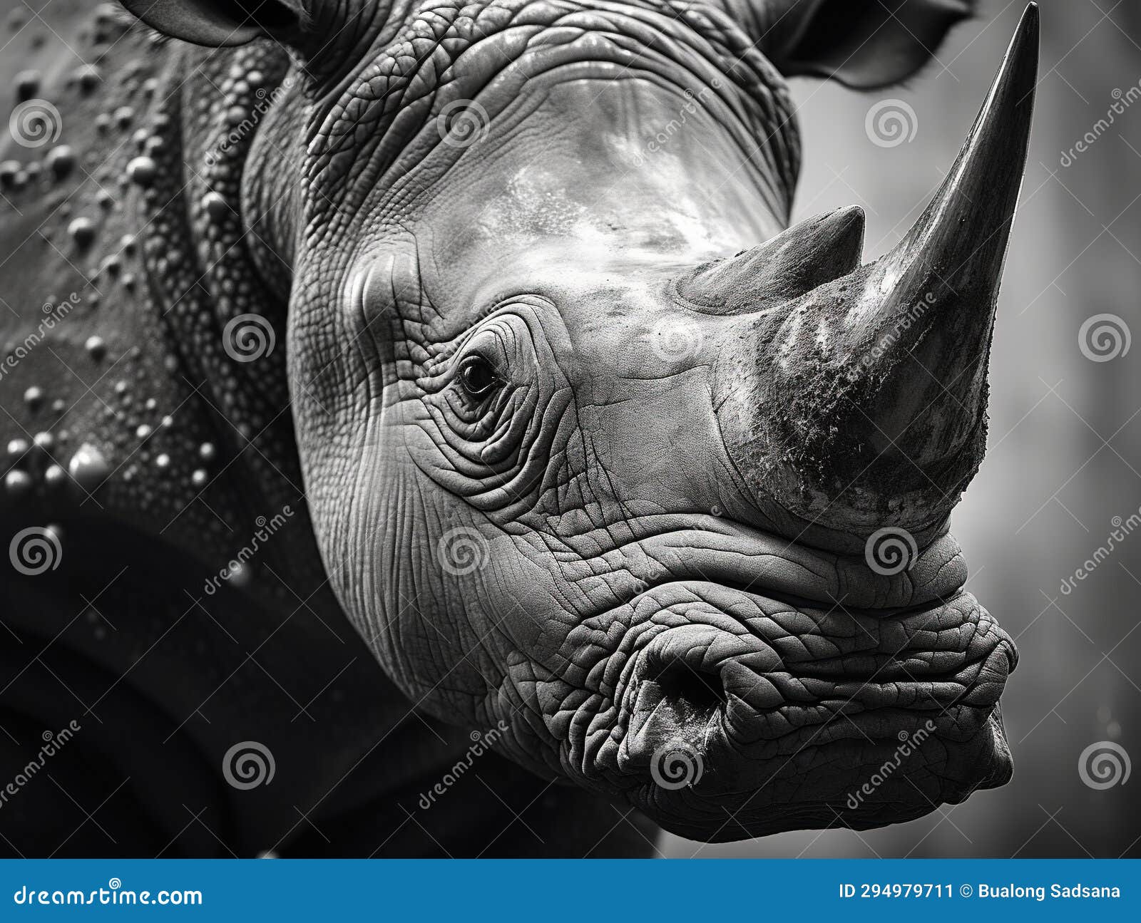 Rhinosaurus stock illustration. Illustration of strong - 294979711