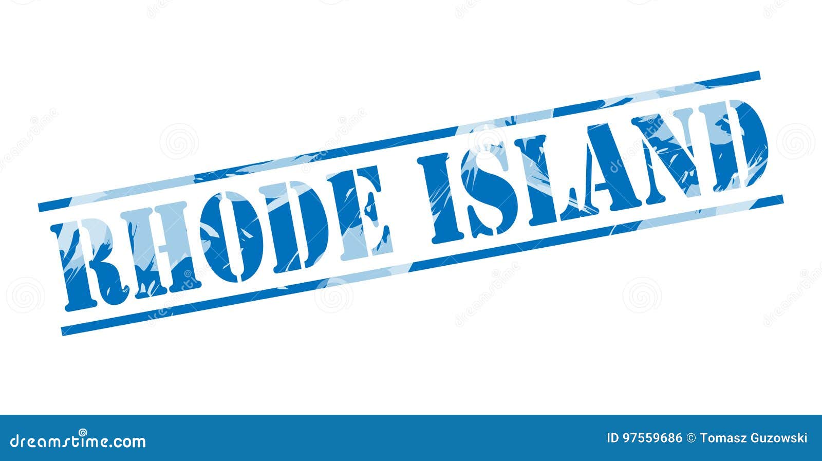 Rhode island blue stamp stock illustration. Illustration of background ...