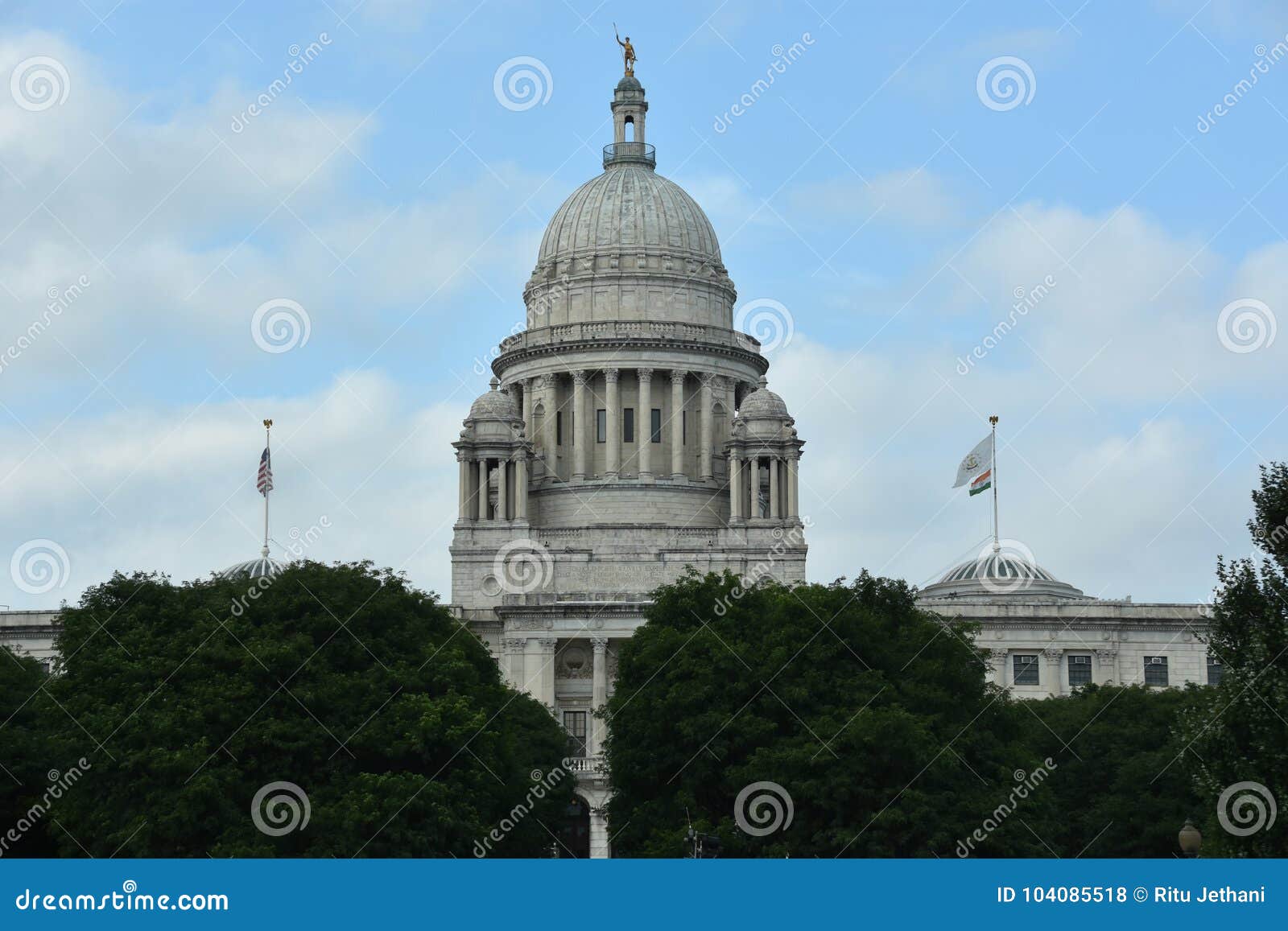 Rhode Island State Capitol stock photo. Image of america - 104085518