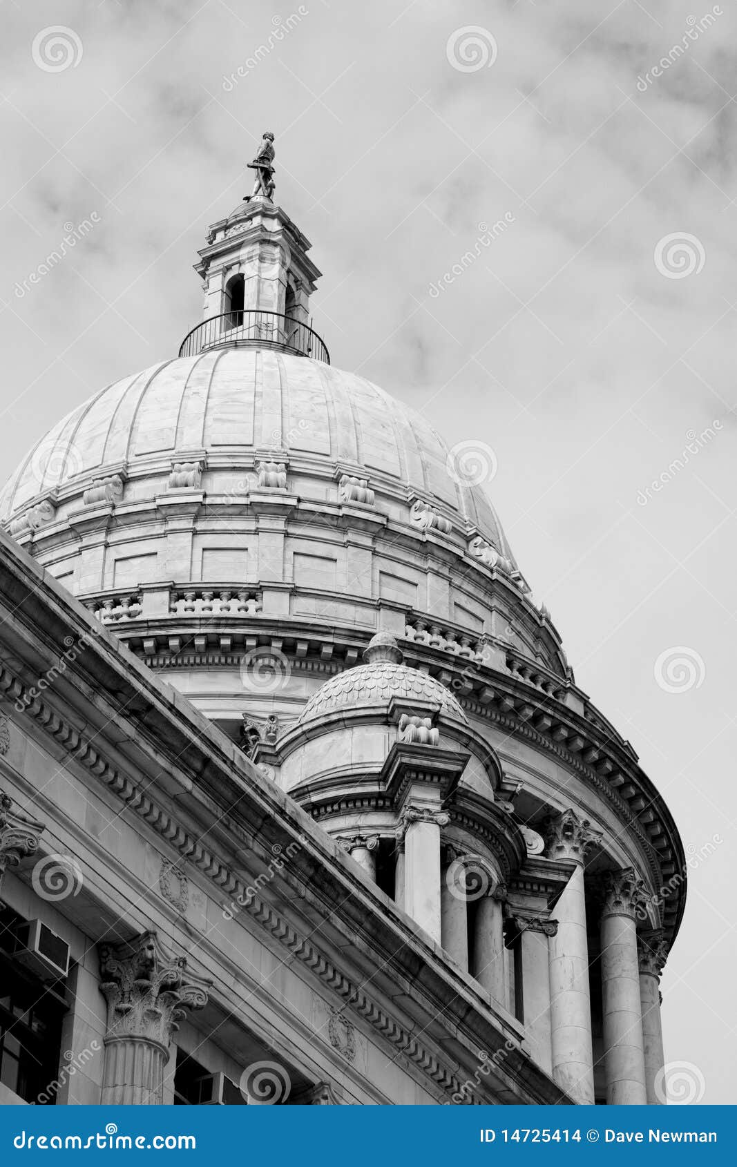 Rhode Island State House and Capitol Building Stock Photo - Image of ...