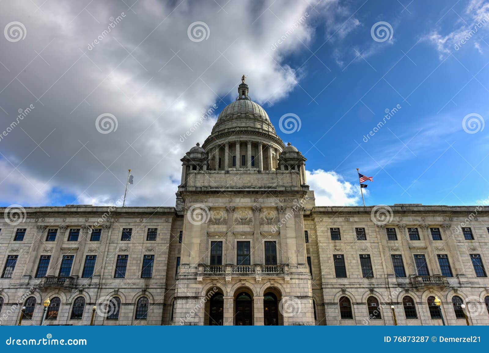 Rhode Island State House stock image. Image of architecture - 76873287