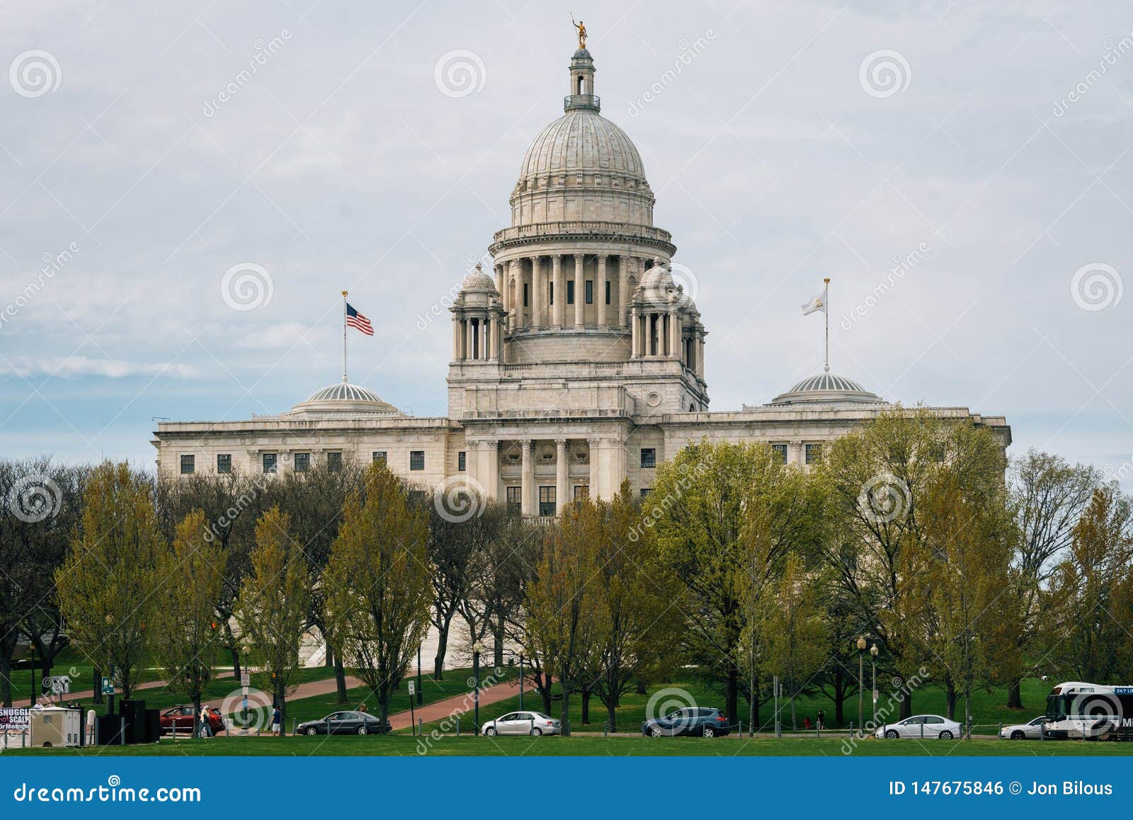 The Rhode Island State House in Providence, Rhode Island Editorial ...