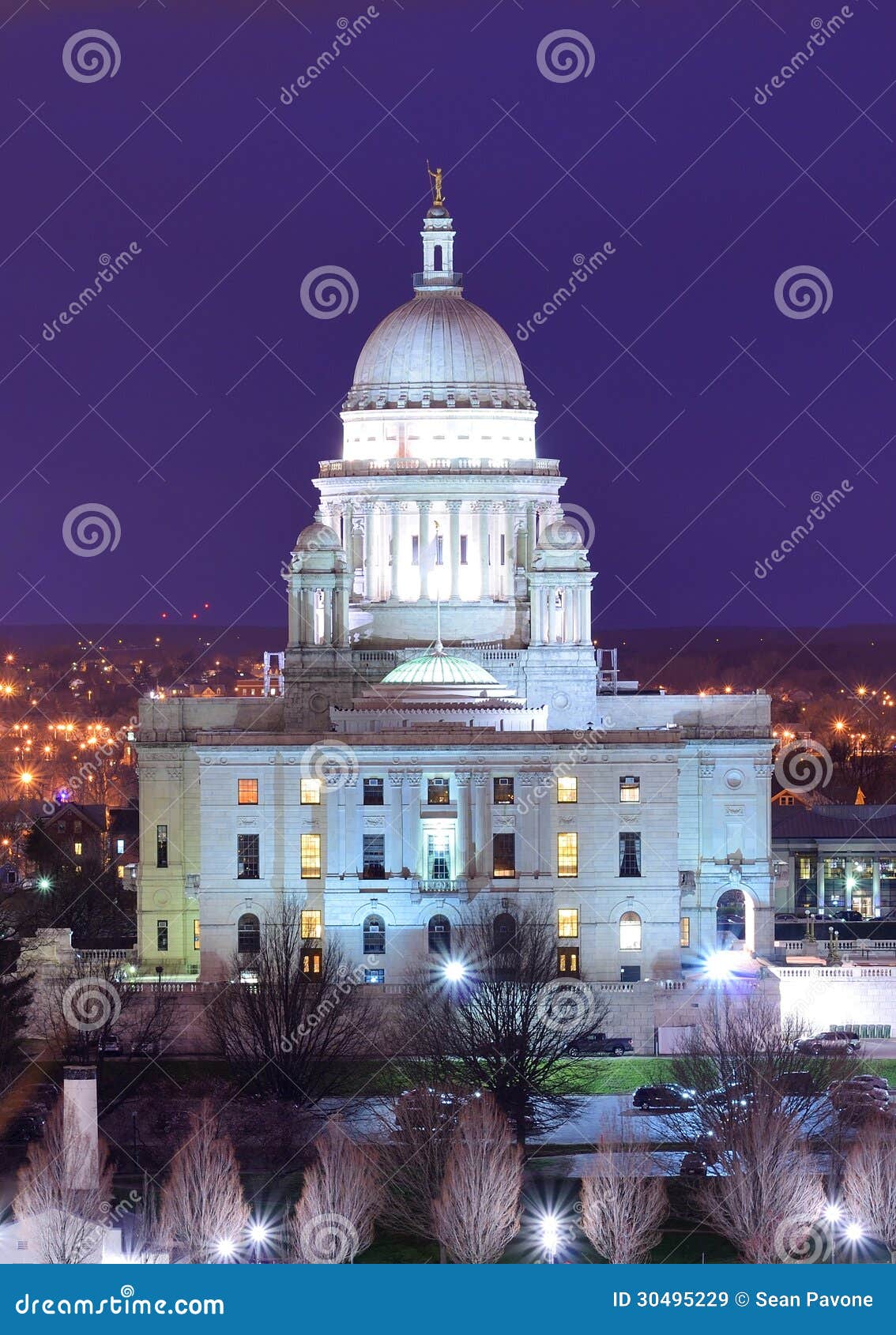 Rhode Island State House stock image. Image of cupola - 30495229
