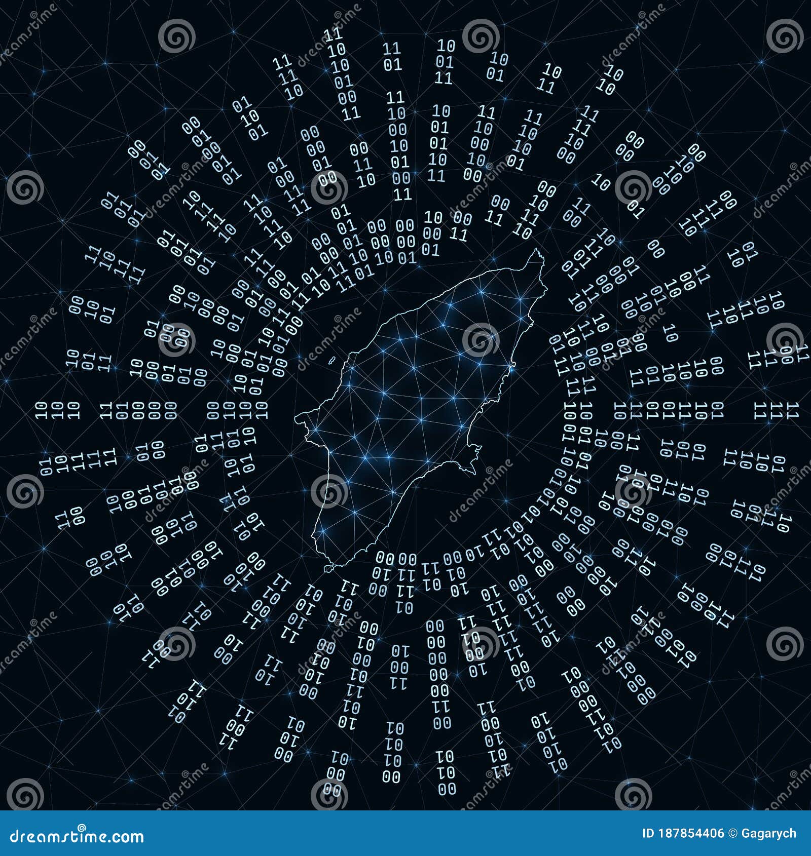 Digital Rhodes Logo. Stock Illustration | CartoonDealer.com #179830648