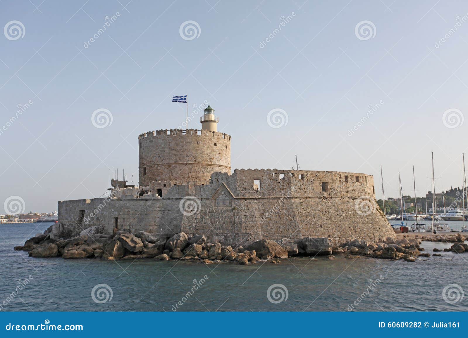 Rhodes Mandraki Harbour, Greece Editorial Photography - Image of greece ...