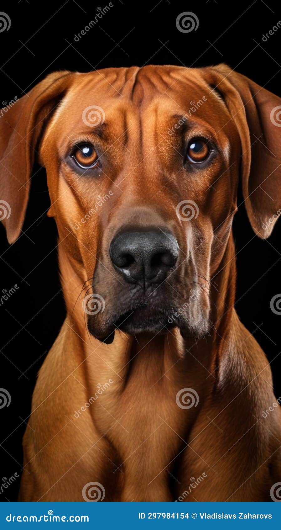 The Rhodesian Ridgeback S Portrait is a Testament To Its Regal ...