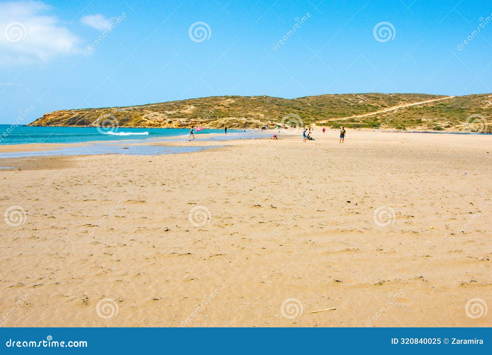 Prasonisi Beach editorial image. Image of mediterranean - 320840025