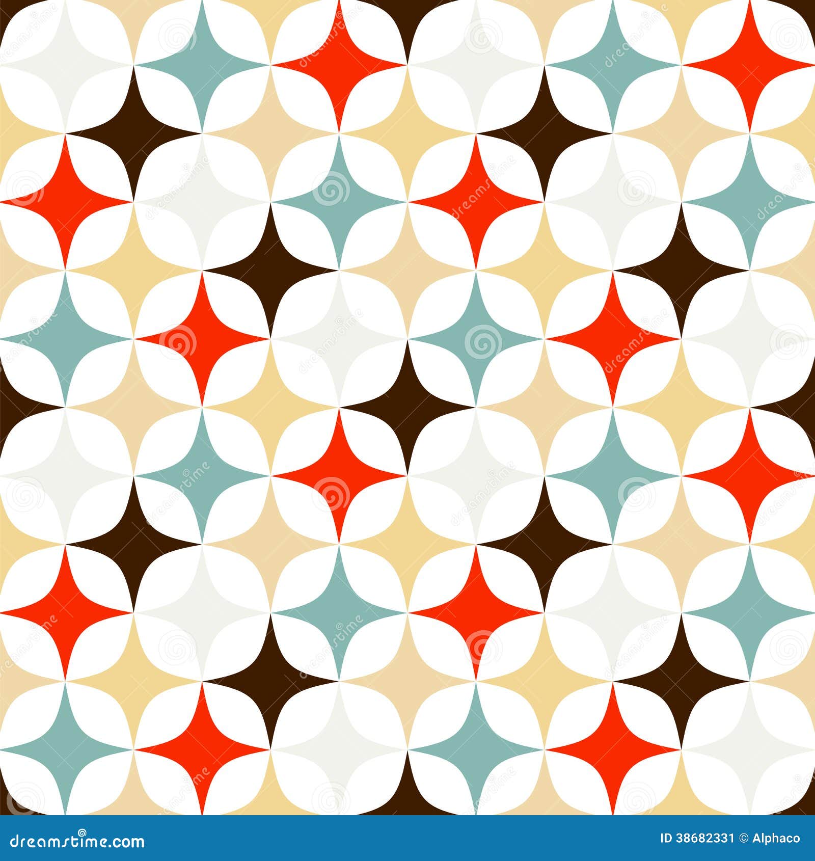 Rhomb pattern stock vector. Illustration of backdrop - 38682331