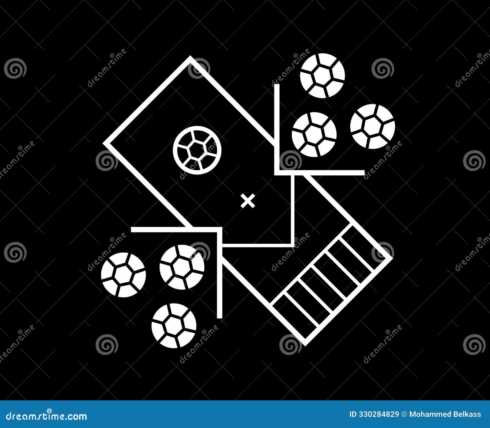 Boccia Pictogram Paralympics Games Paris 2024 Black and White Logo ...