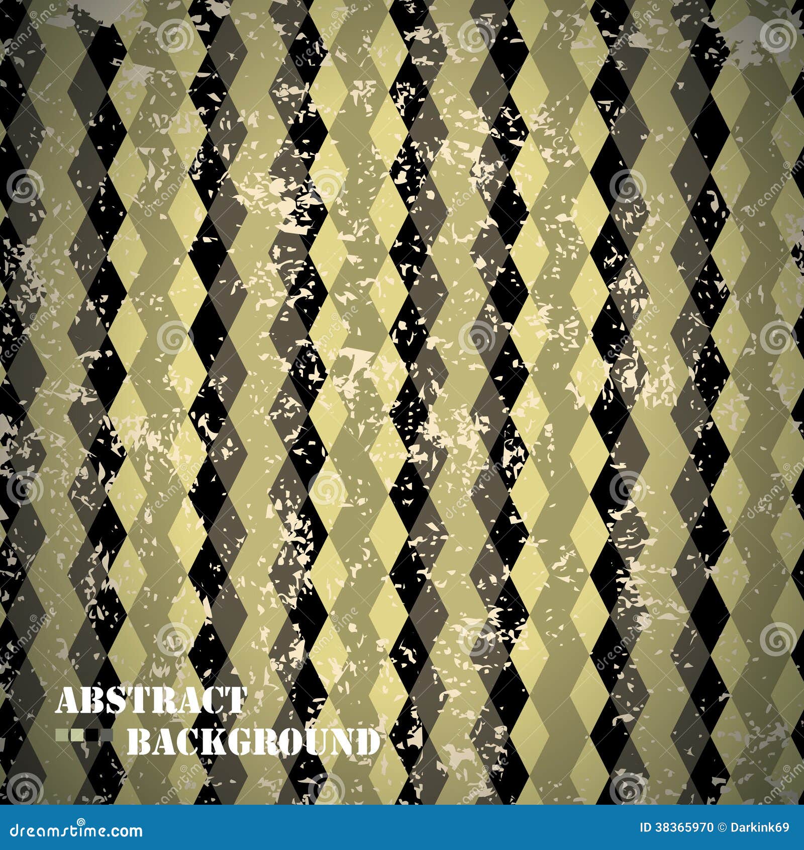 Rhombic Seamless Pattern with Worn Stock Vector - Illustration of ...