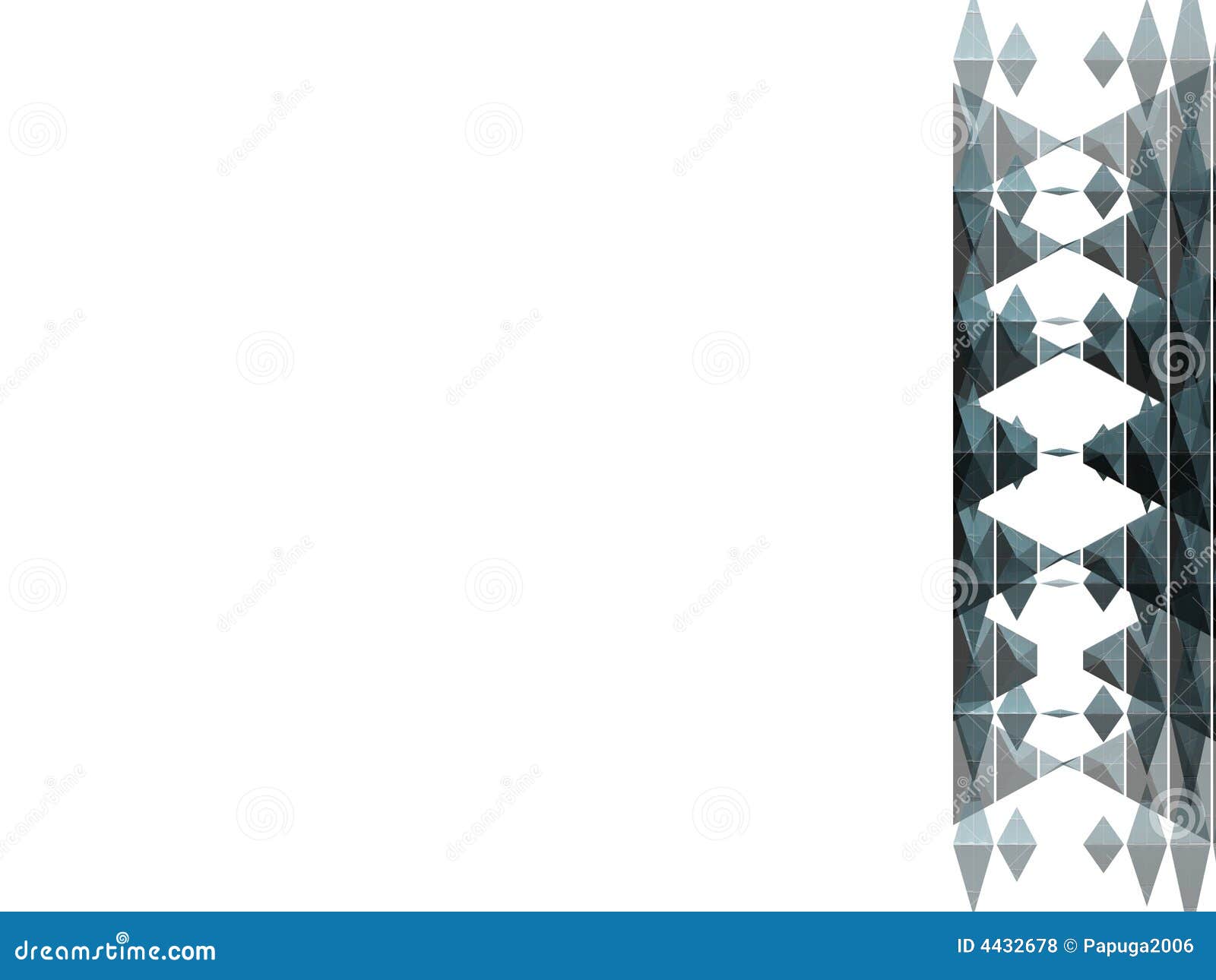 Rhombus border stock illustration. Illustration of amethyst - 4432678