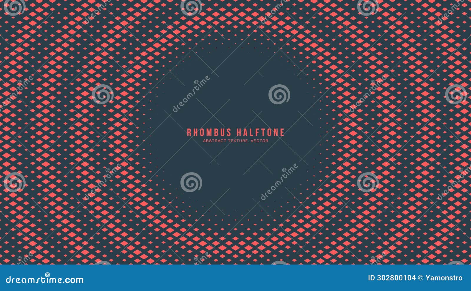 Rhombus Checkers Half Tone Pattern Vector Concentric Circles Abstract ...