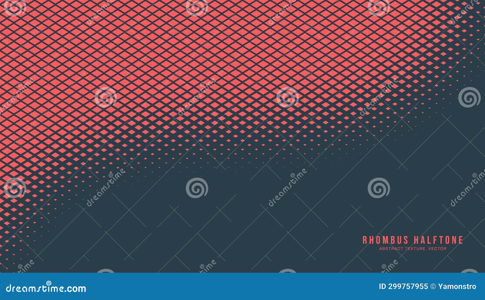 Rhombus Halftone Checker Pattern Vector Smooth Curved Border Abstract ...