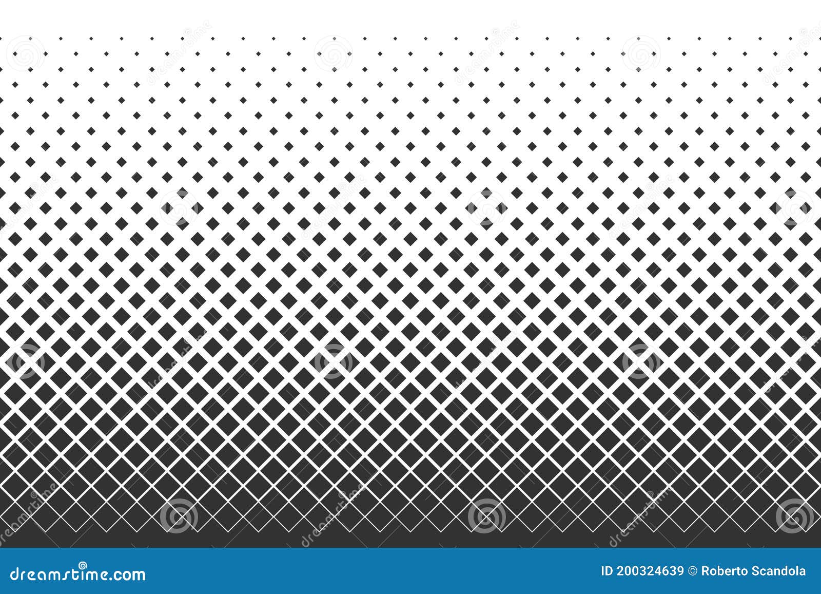 Dotted Gradient Vector Illustration, White and Black Halftone ...