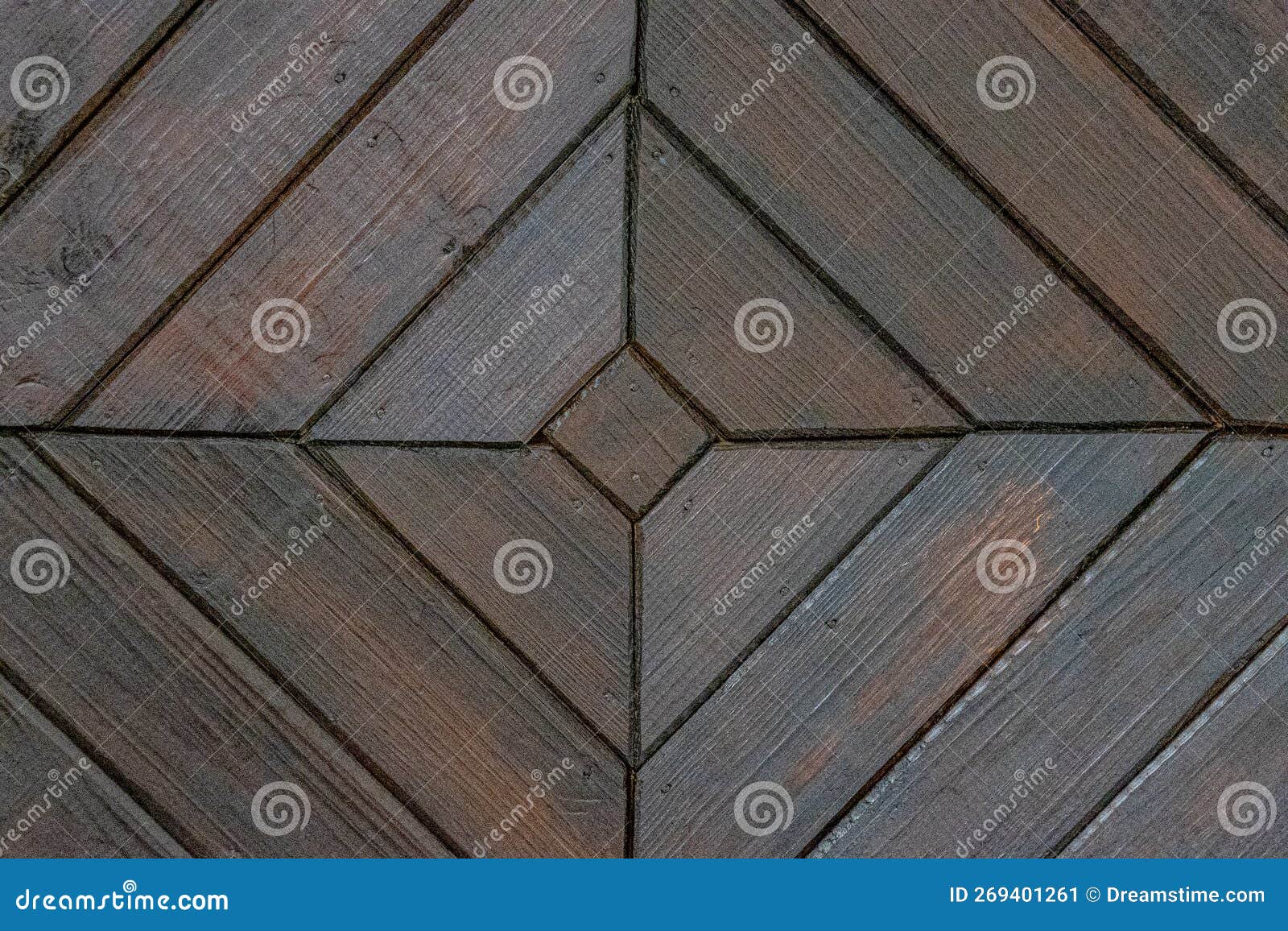 Rhombus Pattern from Boards Stock Image - Image of flooring, wood ...