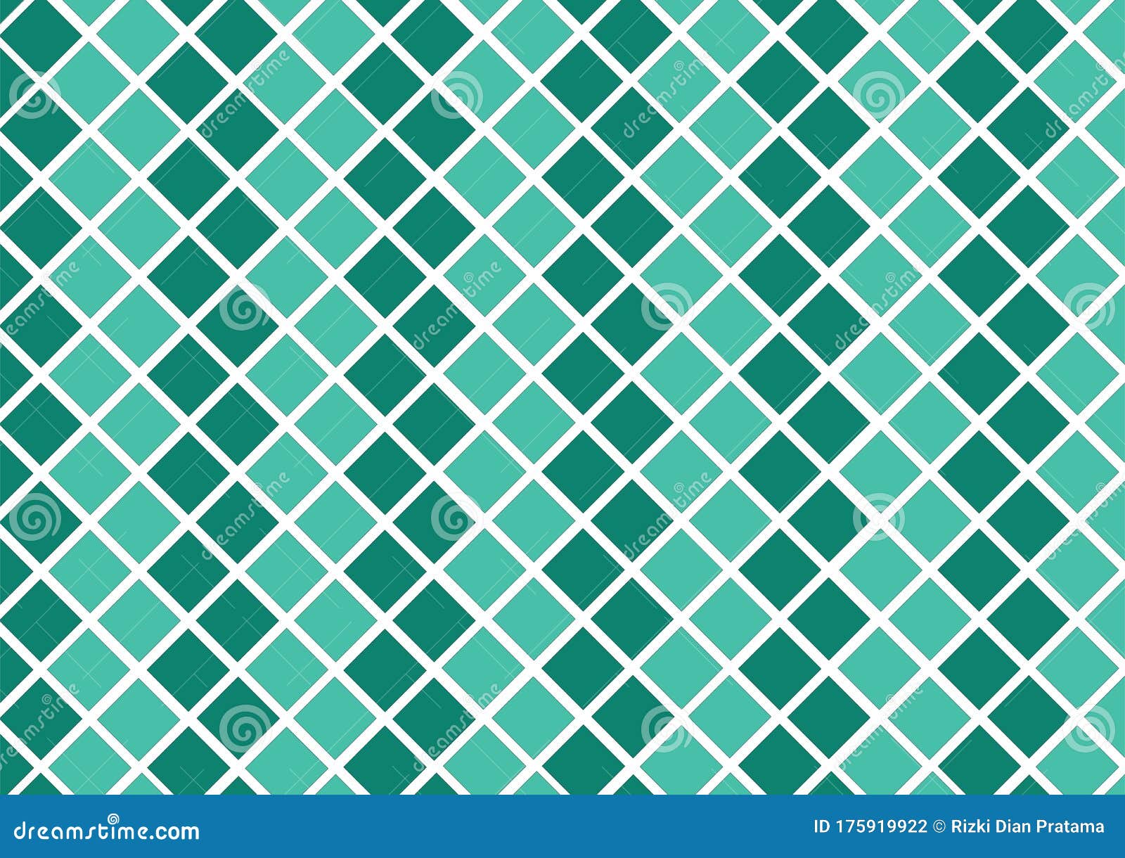 Rhombus Shape Patterns with a Combination of Dark Green and Light Green ...