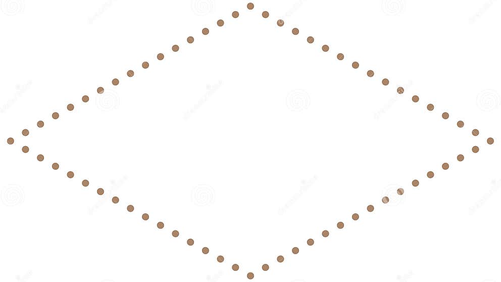 Rhombus Shape in Polygon Types, Geometric Shapes in Prism Stock Vector ...