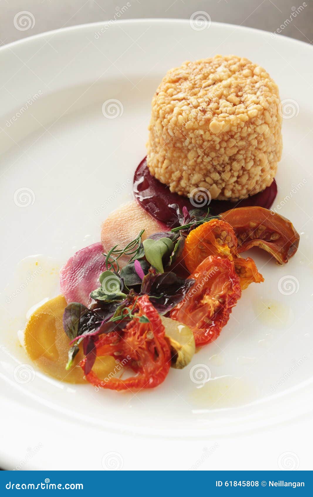 Rhubarb starter appetizer stock photo. Image of tomatoes - 61845808