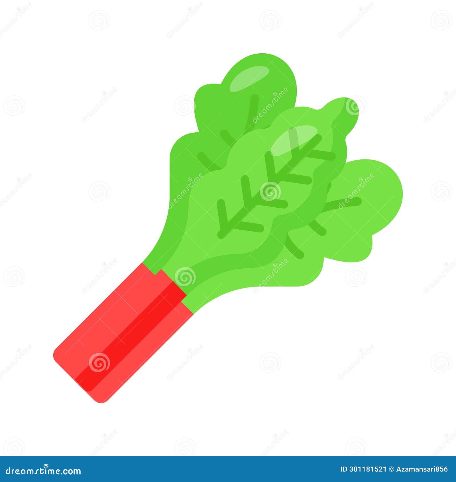 Rhubarb Vector Design, Ready To Use Icon Stock Illustration ...