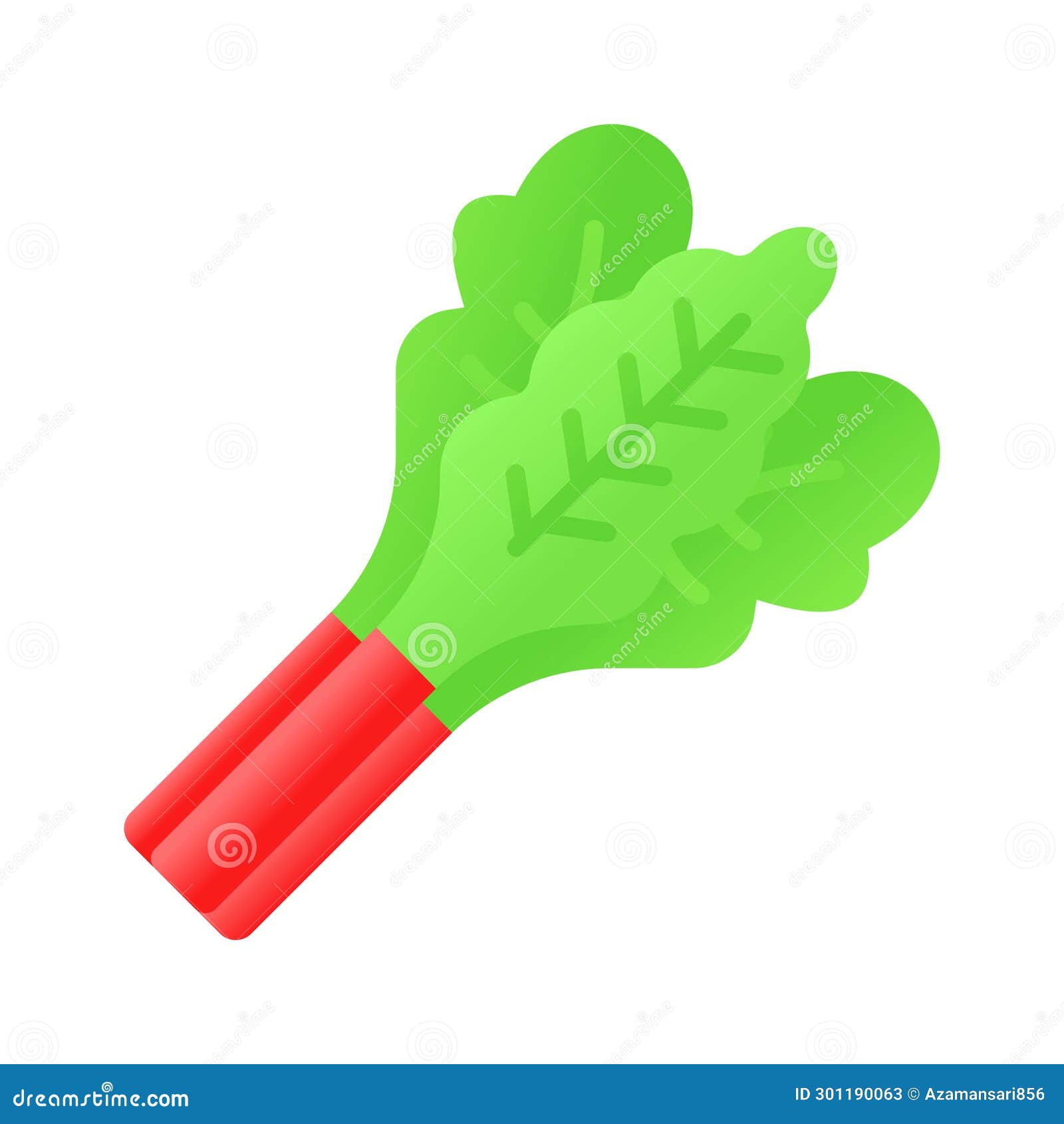 Rhubarb Vector Design, Ready To Use Icon Stock Vector - Illustration of ...