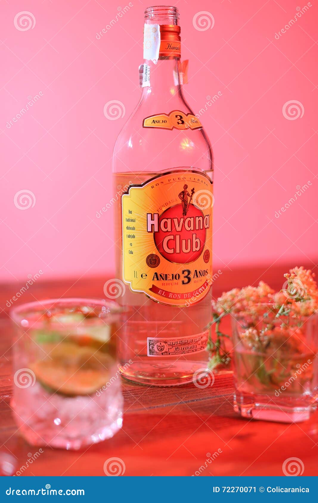 Rhum cubain photo éditorial. Image du glace, marque, cuba - 72270071