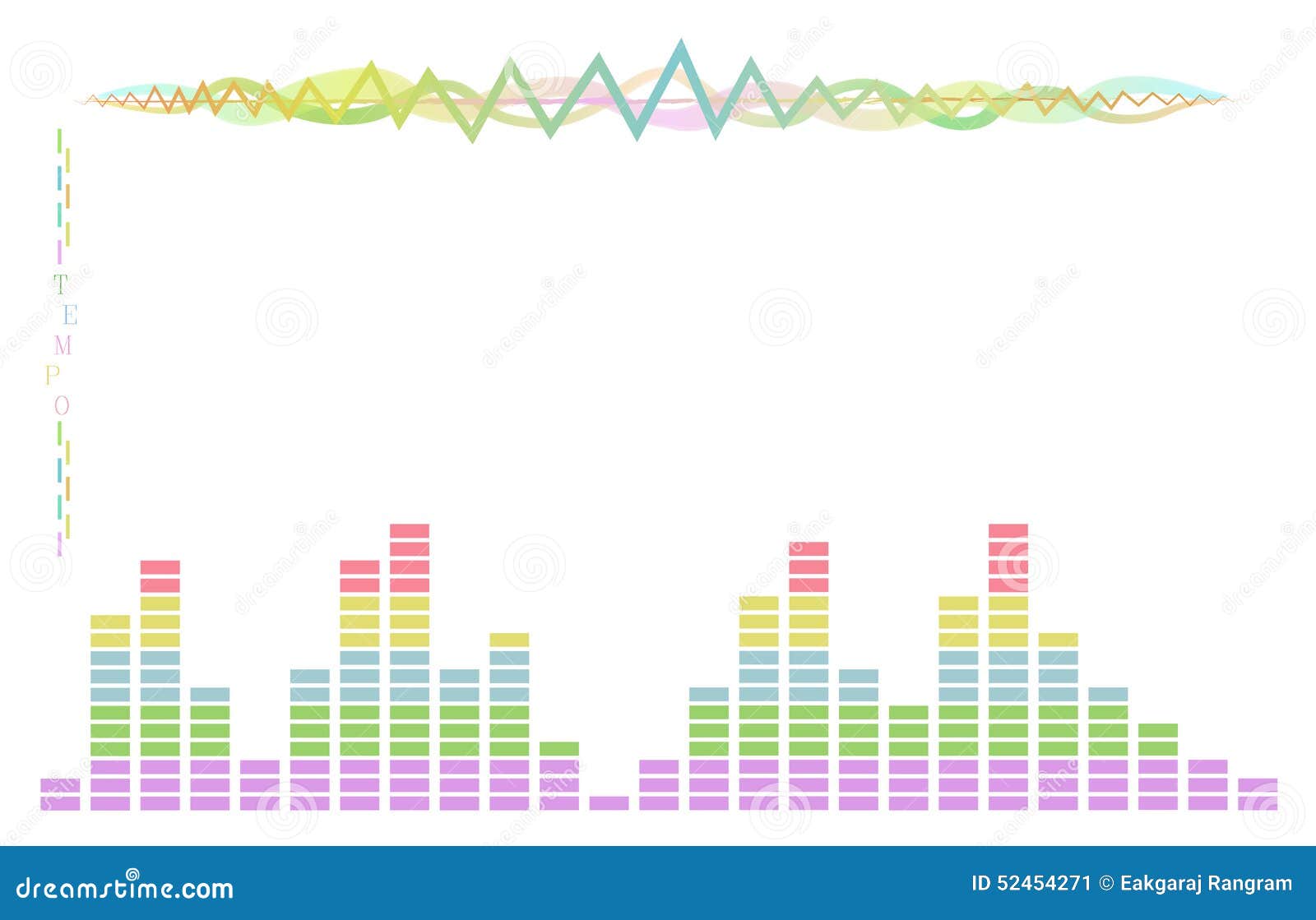 Rhythm Design stock vector. Illustration of song, growth - 52454271