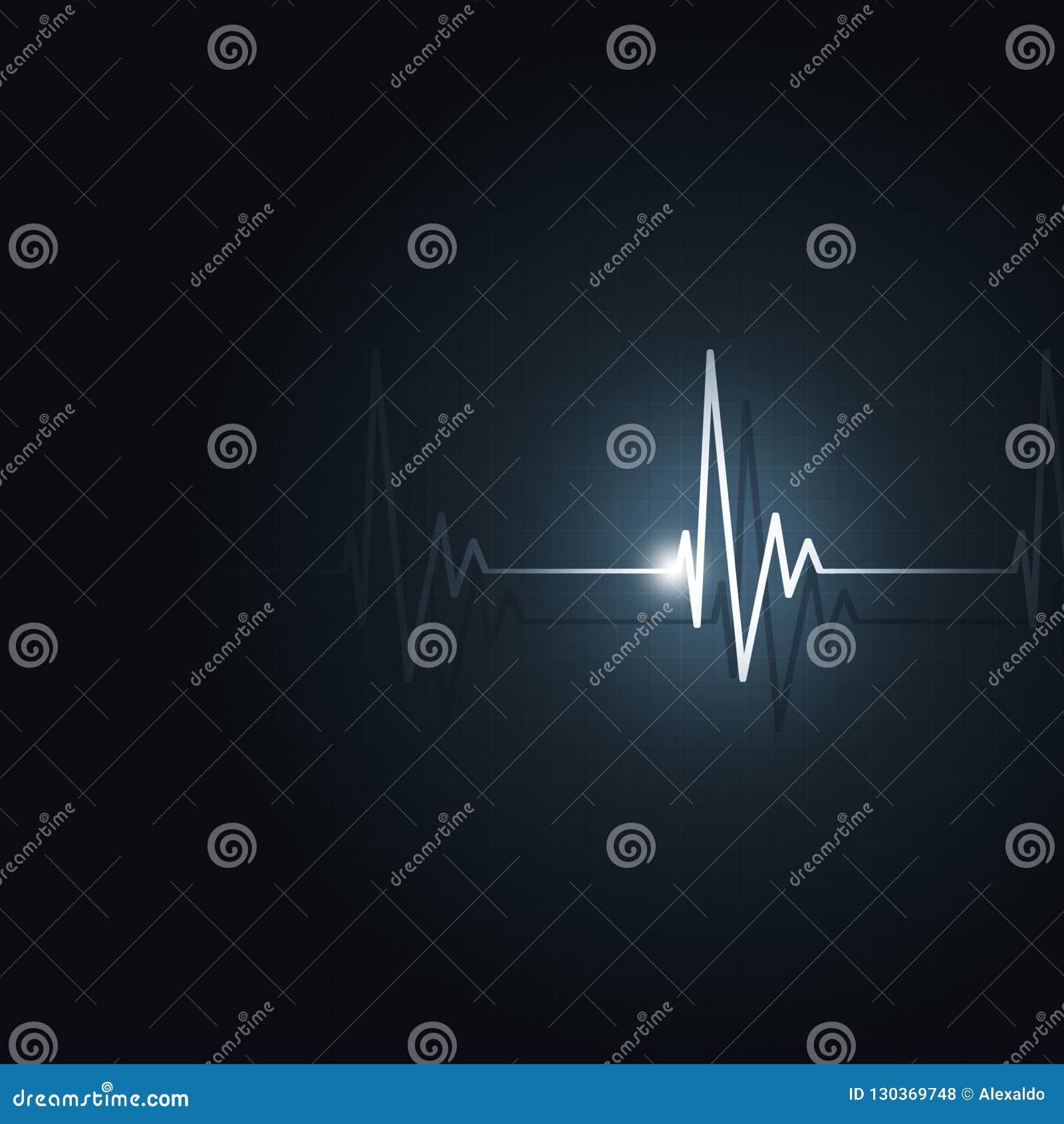 Rhythm of heart stock illustration. Illustration of dark - 130369748