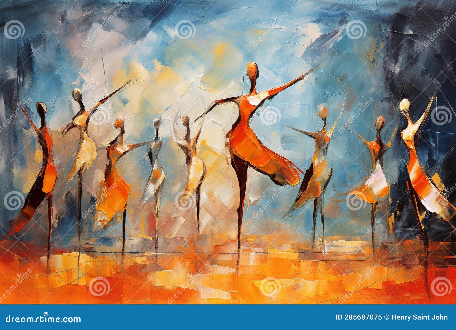 Rhythm in Motion: an Abstract Representation of Dance Stock ...