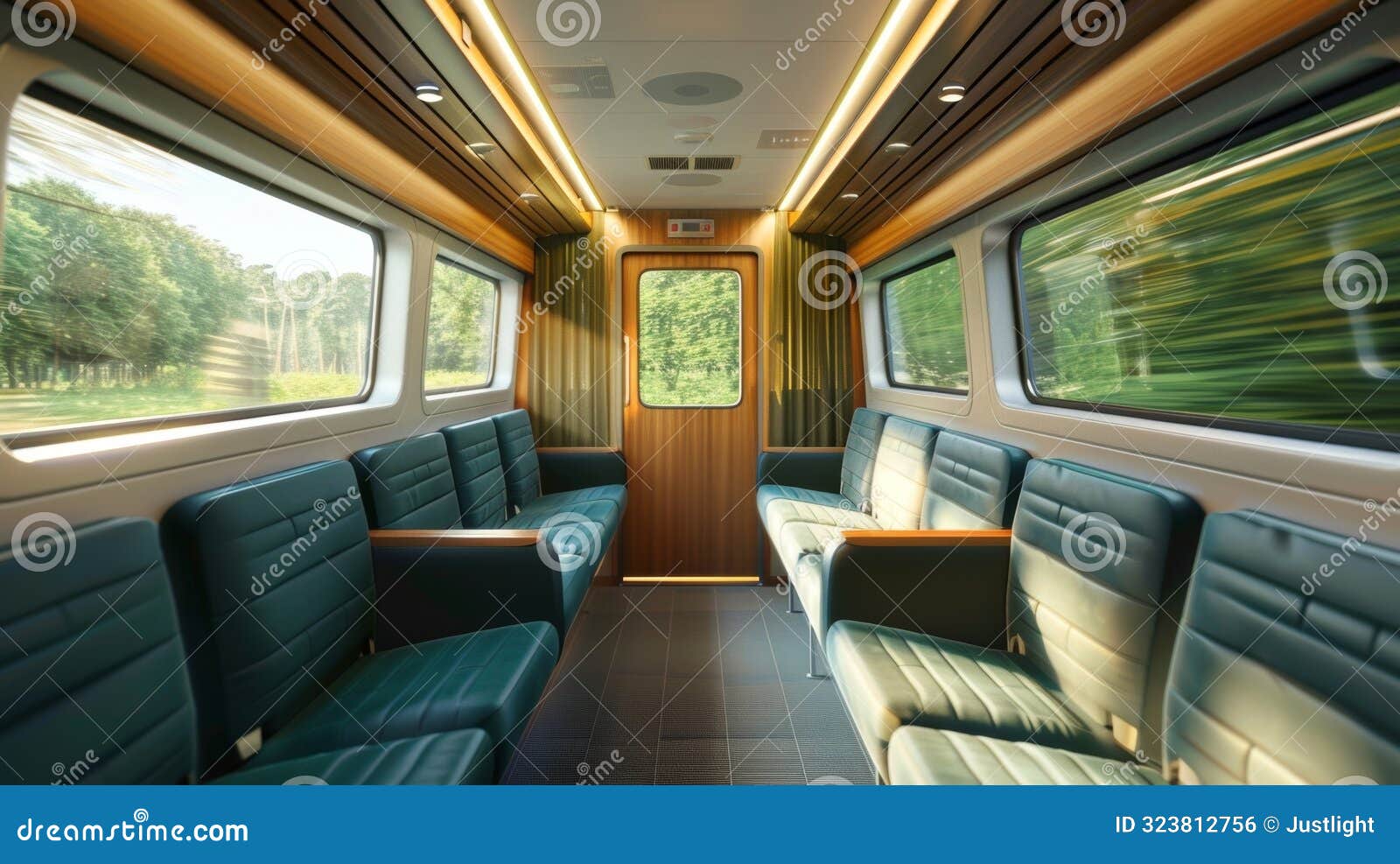 The Rhythmic Chugging of the Trains Engine Creates a Relaxing ...
