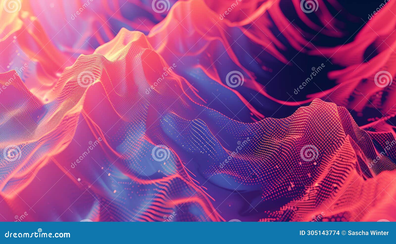 Rhythmic Dissonance: Exploring the Dynamic Noise Gradient Stock Photo ...