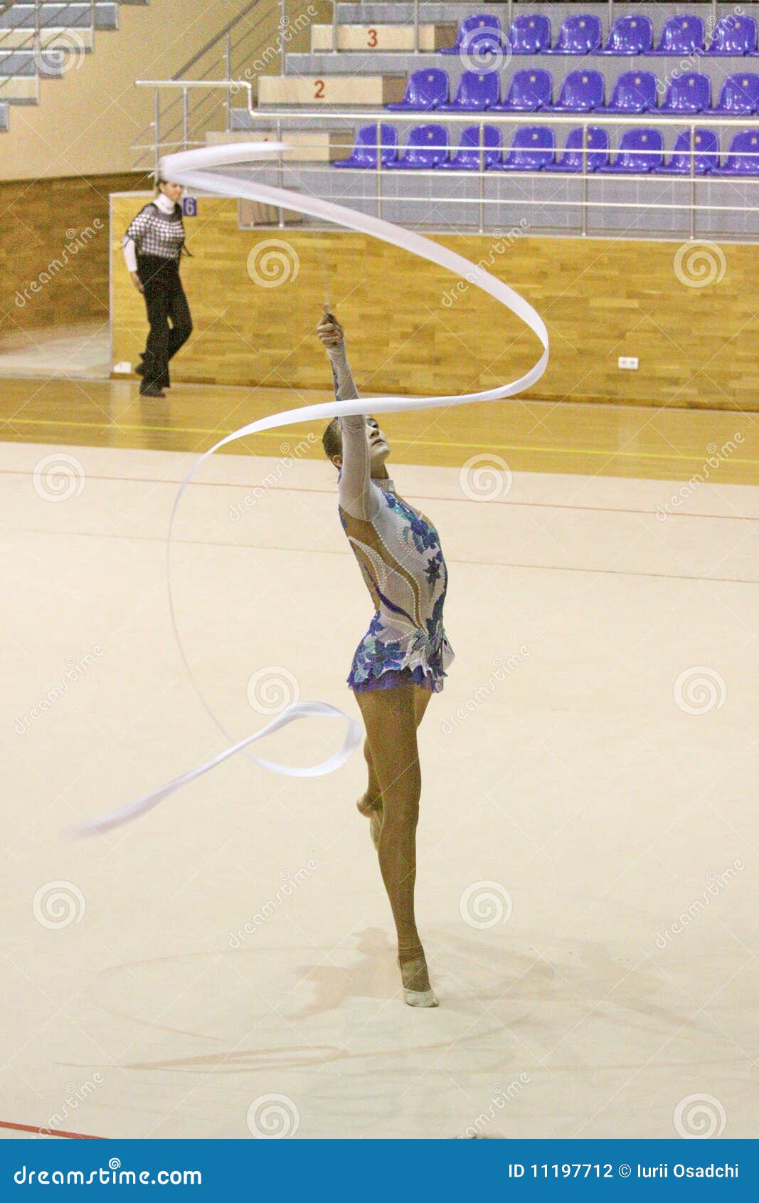 Rhythmic gymnastics editorial photography. Image of body - 11197712