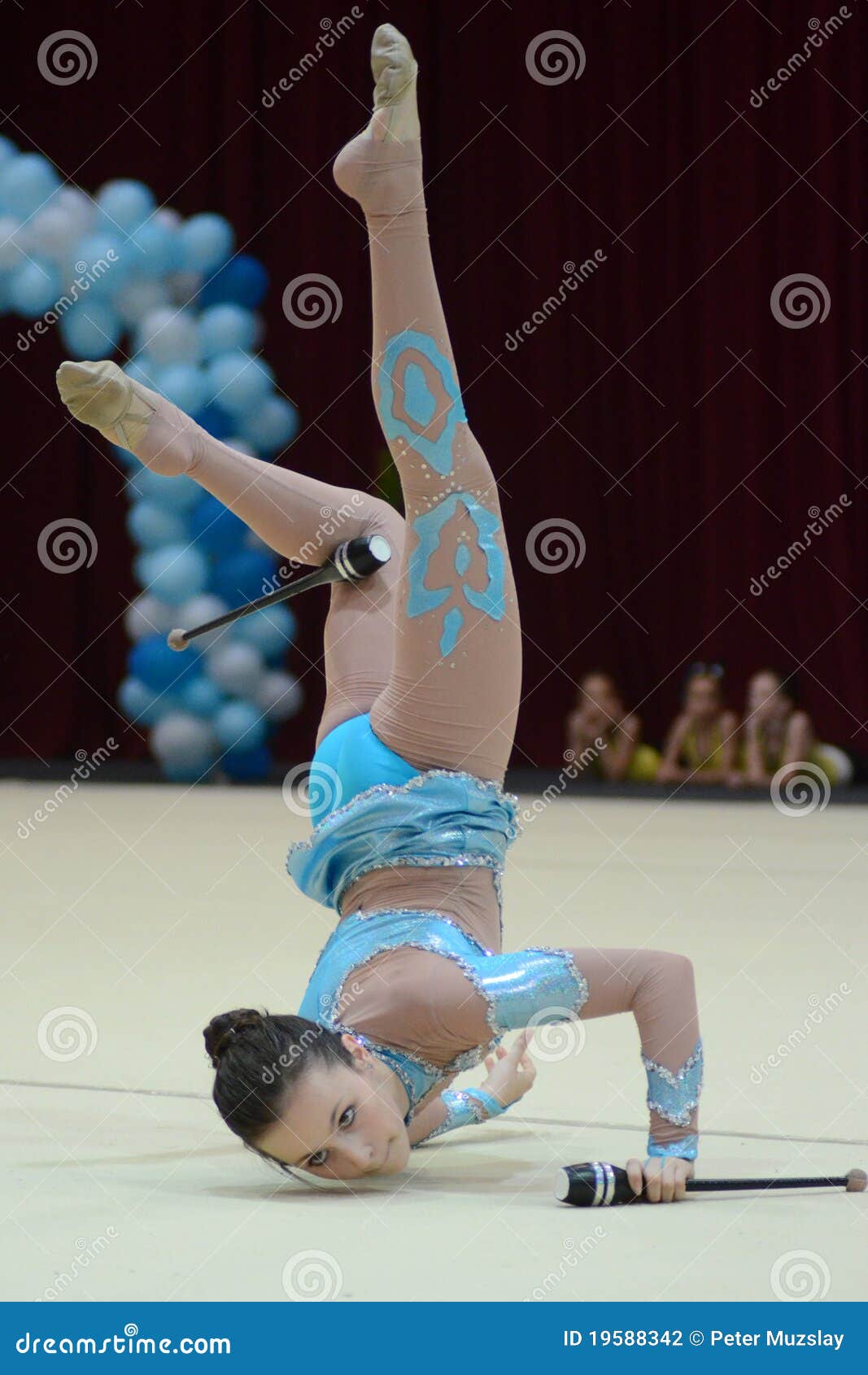 Rhythmic Gymnastics Editorial Image | CartoonDealer.com #19588342