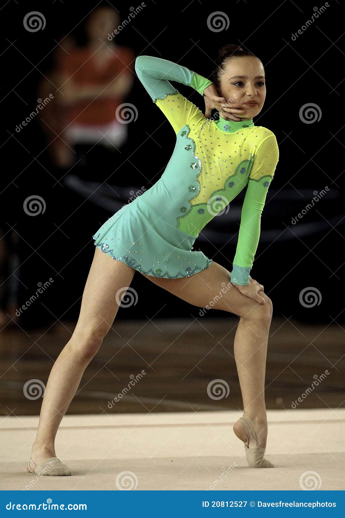 Rhythmic Gymnastics editorial photography. Image of slim - 20812527