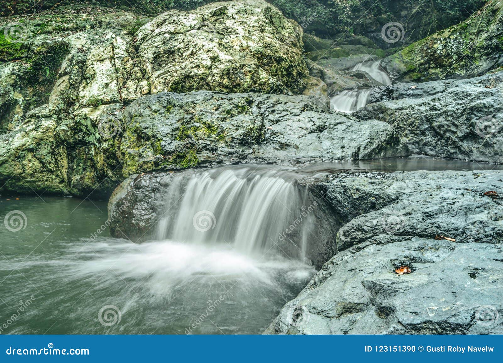 Riam kusing stock photo. Image of kusing, borneo, mountain - 123151390