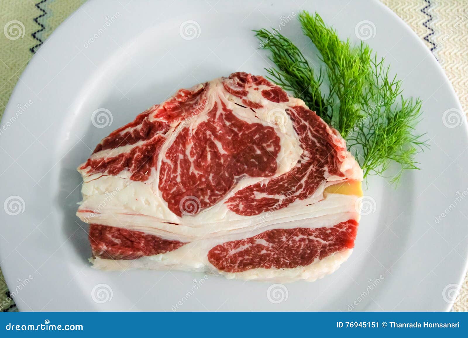 Rib eye beef stock image. Image of market, butcher, protein - 76945151