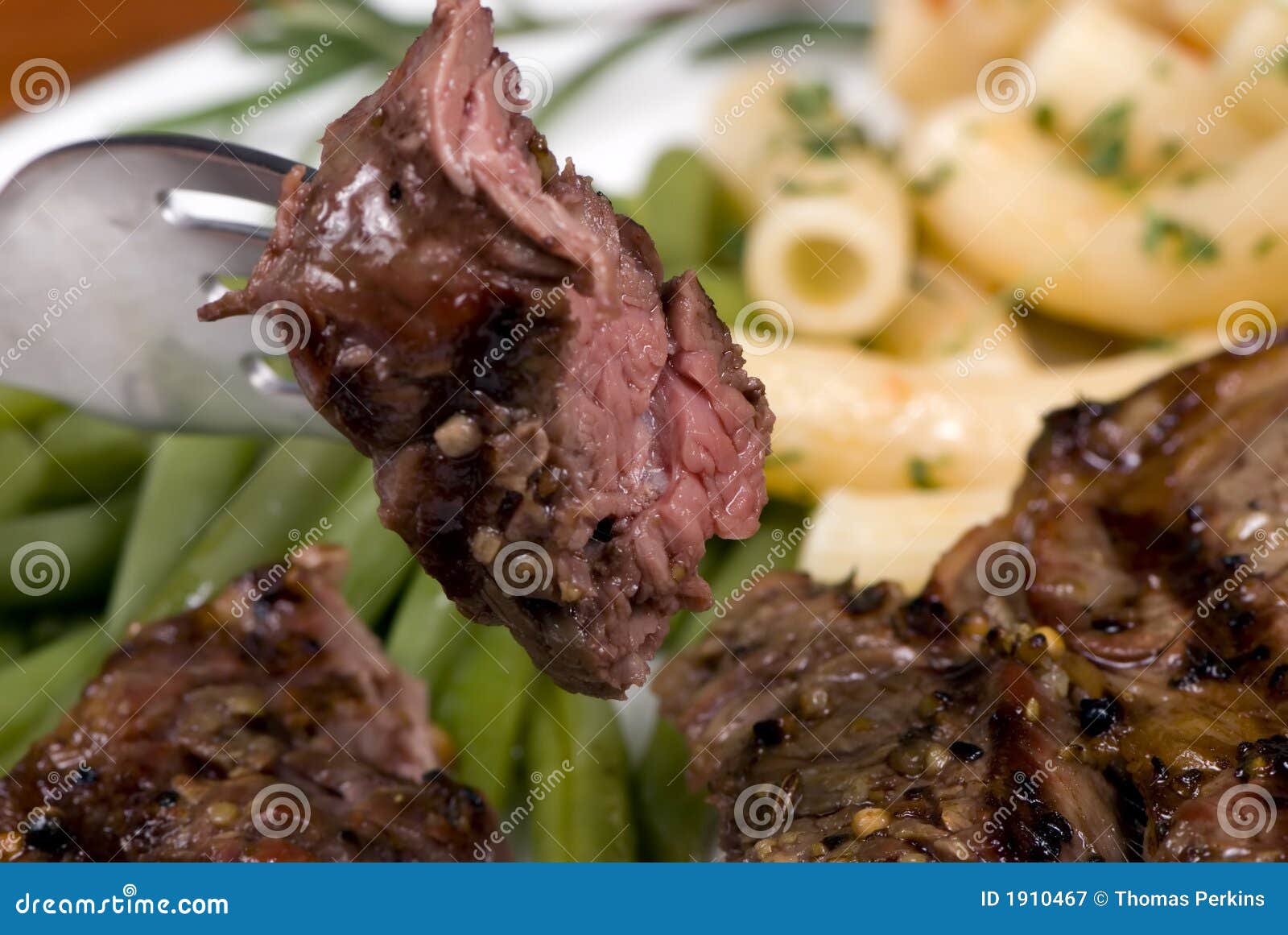 Rib Eye Steak Dinner 3 stock image. Image of medium, dinner - 1910467