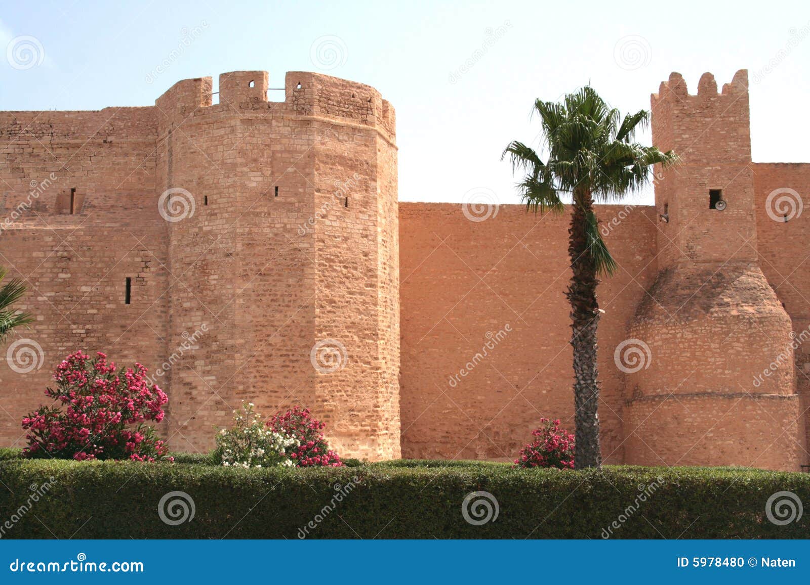 Ribat - Arabic Fortification Stock Photo - Image of african, tourism ...